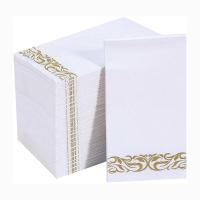 China Virgin Wood Paper Napkin Tissue 2 Ply 3 Ply 23x23cm 24x24cm for Wedding Birthday Decoration for sale