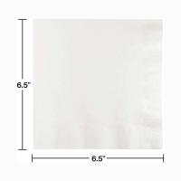 China Custom Plain Paper Napkin 16 Gsm 18 Gsm Recycled Dinner Serviettes 2 Ply 3 Ply for sale