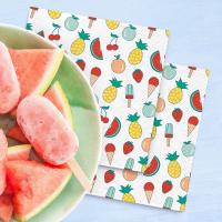 China Custom Logo Compostable Paper Napkins 33x33cm 2 Ply Bulk Eco Friendly Tissue Serviette for sale