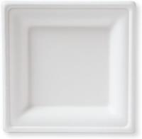 China Greaseproof Rectangle Paper Plates 100 Natural Biodegradable Kraft Cardboard Food Trays for sale