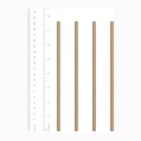 China Brown Kraft Paper Drinking Straws Biodegradable For Restaurant Party for sale