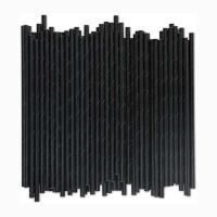 China OEM ODM Biodegradable Paper Drinking Straws 6mm x 197mm Eco Friendly Natural Color for sale