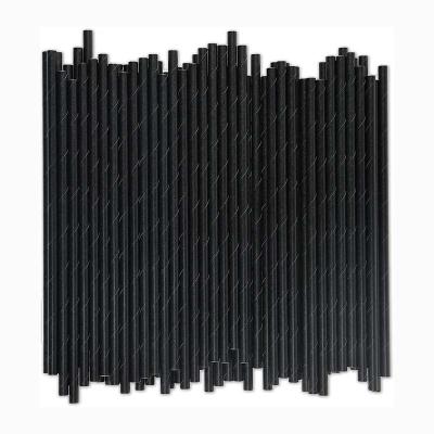 China OEM ODM Biodegradable Paper Drinking Straws 6mm x 197mm Eco Friendly Natural Color for sale