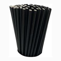 China Paper Wood Biodegradable Bubble Tea Straws Recyclable For Cold Drink for sale