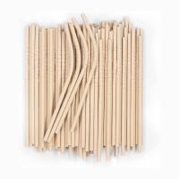 China OEM Paper Drinking Straws Bendable Fully Curved For Milk Coffee for sale