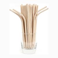 China OEM Paper Drinking Straws Bendable Fully Curved For Milk Coffee for sale