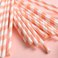 China A Pointy End Paper Drinking Straws Disposable For Tea Coffee for sale