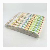 China Eco Friendly Paper Drinking Straws 6mm 8mm 10mm Biodegradable Disposable for Party Bar for sale