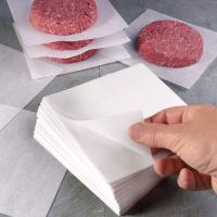 China Food Safe Wax Paper Sheets Custom Logo Printed for Sandwich Hamburger 30x30cm for sale
