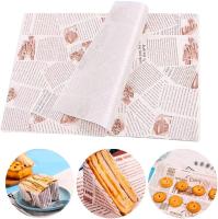 China Wax Coated Food Wrapping Paper Sheets 30x40cm Waterproof Greaseproof for Picnic for sale