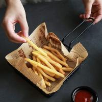 China Non Smell Eco Friendly Wax Paper 30x30cm Recyclable Greaseproof Food Wrap Sheets for sale