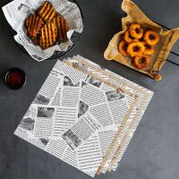 China Biodegradable Food Safe Wax Paper Parchment For Bread Packaging FSC Certificates for sale
