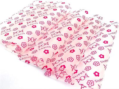 China Food Grade Wax Coated Greaseproof Paper Sheets 14x10 Inch Waterproof Anti Stick for Wrapping for sale