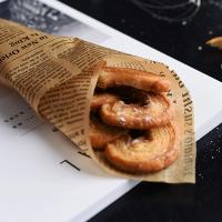 China OEM Food Safe Wax Paper Grease Proof Disposable 30cm x 40cm Food Wrapping Paper for sale