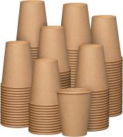 China Eco Verified Biodegradable Takeaway Cups , Disposable Tea Cups 340gsm for sale