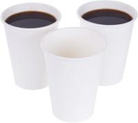 China 150gsm Food Grade Disposable Paper Coffee Cup with Glossy Lamination 8oz for sale