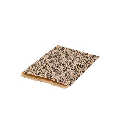 China Compostable Kraft Paper Bags 5kg Capacity Food Grade Recyclable Sustainable Takeaway Packaging for sale