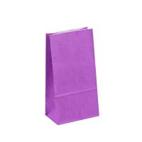 China Square Bottom White Paper Bags Logo Printed Craft Paper Bag SGS Certified 8 Color for sale