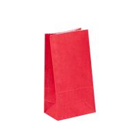 China OEM ODM Kraft Paper Packing Bags Square Bottom For Bakery Bread for sale