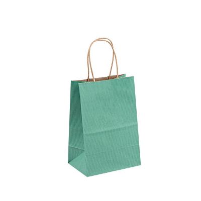 China Brown White Kraft Paper Bags with Handles 100gsm 150gsm OEM ODM for sale