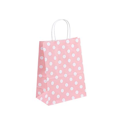 China Custom Eco Friendly Printed Paper Bags 100gsm 150gsm with Handles for Shopping Gift for sale