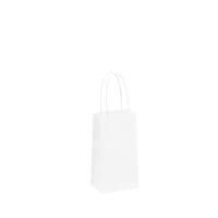 China Custom Logo Kraft Paper Bags with Handles 10kg Capacity FSC Certified for sale