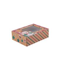 China ODM Greaseproof Food Container Paper Box Glossy Lamination 500ml Kraft for sale