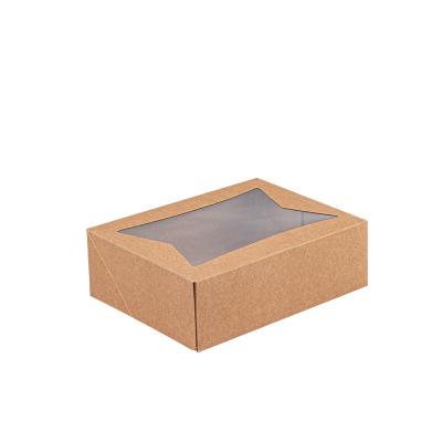 China Stamping Printing Food Packaging Paper Box For Brown Packaging Solution for sale
