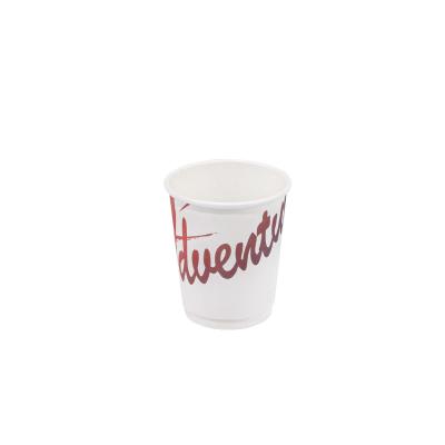 China Biodegradable Kraft Paper Coffee Cups 6oz 8oz 12oz 16oz Disposable Eco Friendly Hot Cold Drink for sale