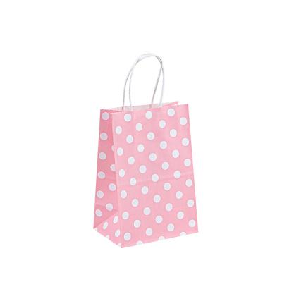 China Custom Printed Kraft Paper T Shirt Shopping Bags with Handles 30gsm 160gsm for sale