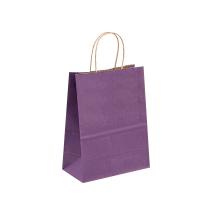 China Wholesale Custom Kraft Paper Gift Bags with Handles 30gsm 160gsm FSC Certified for sale