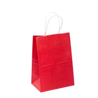 China Custom OEM Kraft Paper T Shirt Bags 30gsm 160gsm Waterproof Fancy Shopping Paper Bag for sale