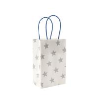 China Custom CMYK Pantone Color Kraft Handle Paper Bags for Party Gift Candy 25x15x30cm for sale