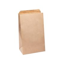 China Custom Printed Kraft Paper Lunch Bags 8 Color Grease Proof Takeout Carrier for sale