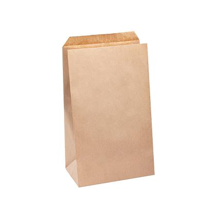 China Custom Printed Kraft Paper Lunch Bags 8 Color Grease Proof Takeout Carrier for sale