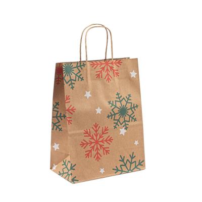 China Wholesale Custom Printed Reusable Paper Shopping Bags with Handles 11lb Capacity for sale