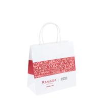 China Wholesale Gift Packaging Paper Bag Custom White Black Brown Kraft Paper Bag for sale