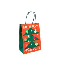 China Full Color Recyclable 110gsm Handle Paper Bags For Gift Packaging for sale