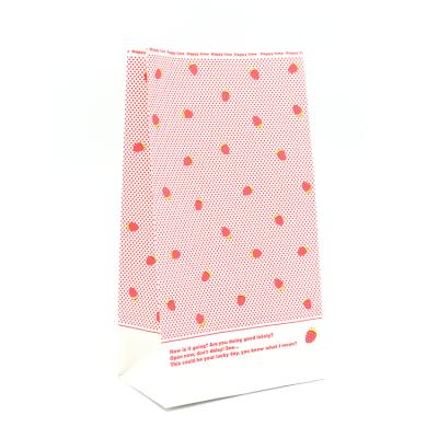 China Uncoated Lining Kraft Paper Packing Bags 8 Color Flexo Printing for Food Packaging for sale