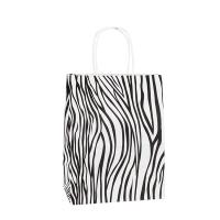 China Customized Size Handle Paper Bags Durable Eco Friendly Reusable MOQ 50000pcs for sale