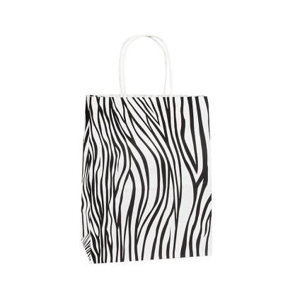 China Customized Size Handle Paper Bags Durable Eco Friendly Reusable MOQ 50000pcs for sale