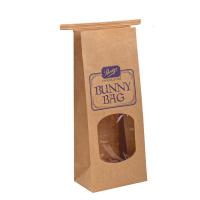 China Recyclable Kraft Paper Packing Bags 8 Color Flexo Printing Grease Water Resistant for sale