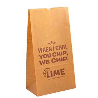 China Food Grade Kraft Paper Packing Bags Uncoated Lining 8 Color Flexo Printing for sale