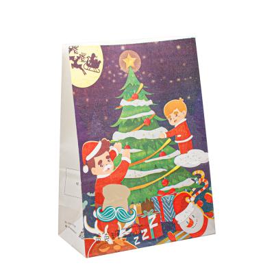 China 8 Color Flexo Printing Custom Paper Shopping Bag Printing Area Which Based On Request for sale