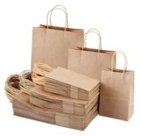China Food Grade Kraft Paper Packing Bags 100% Customizable Printing Area Eco Friendly for sale