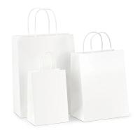 China Custom Kraft Paper Packing Bags with Eco-Friendly Water-Based Soy Ink 8 Color Flexo Printing for sale
