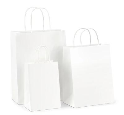 China Custom Kraft Paper Packing Bags with Eco-Friendly Water-Based Soy Ink 8 Color Flexo Printing for sale