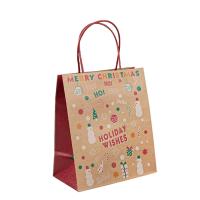 China Type OEM ODM Service Handle Paper Bags with Eco-friendly Water-based Soy Ink for sale