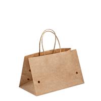 China Customizable Fruit Paper Bags with 8 Color Flexo Printing 3kg 10kg Carry Weight for sale