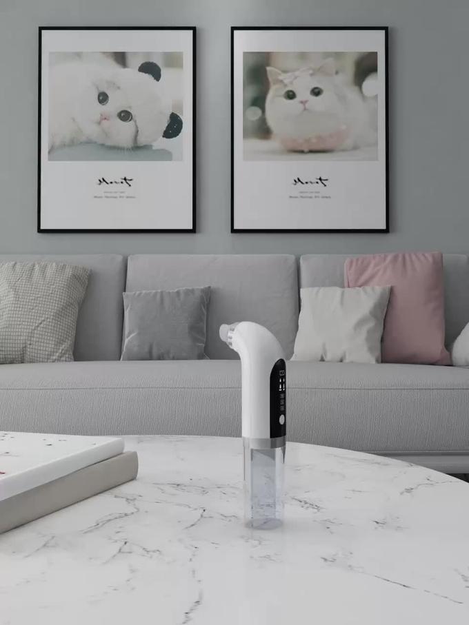 3.7V 5in1 Micro Bubble Face Cleaner 6 Nozzles & 3 Modes Micro Bubble Facial Cleansing 2